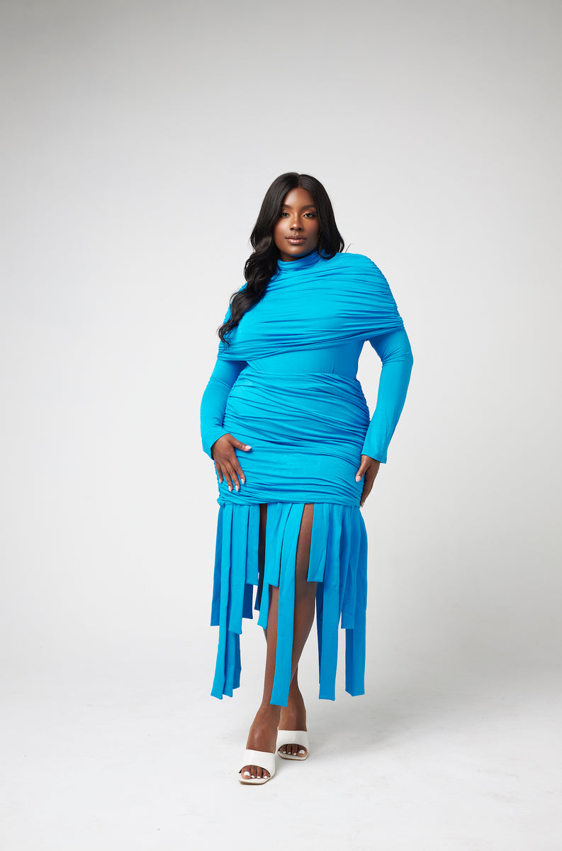 COUNT ME IN BODYSUIT IN ELECTRIC BLUE – Irregular Exposure